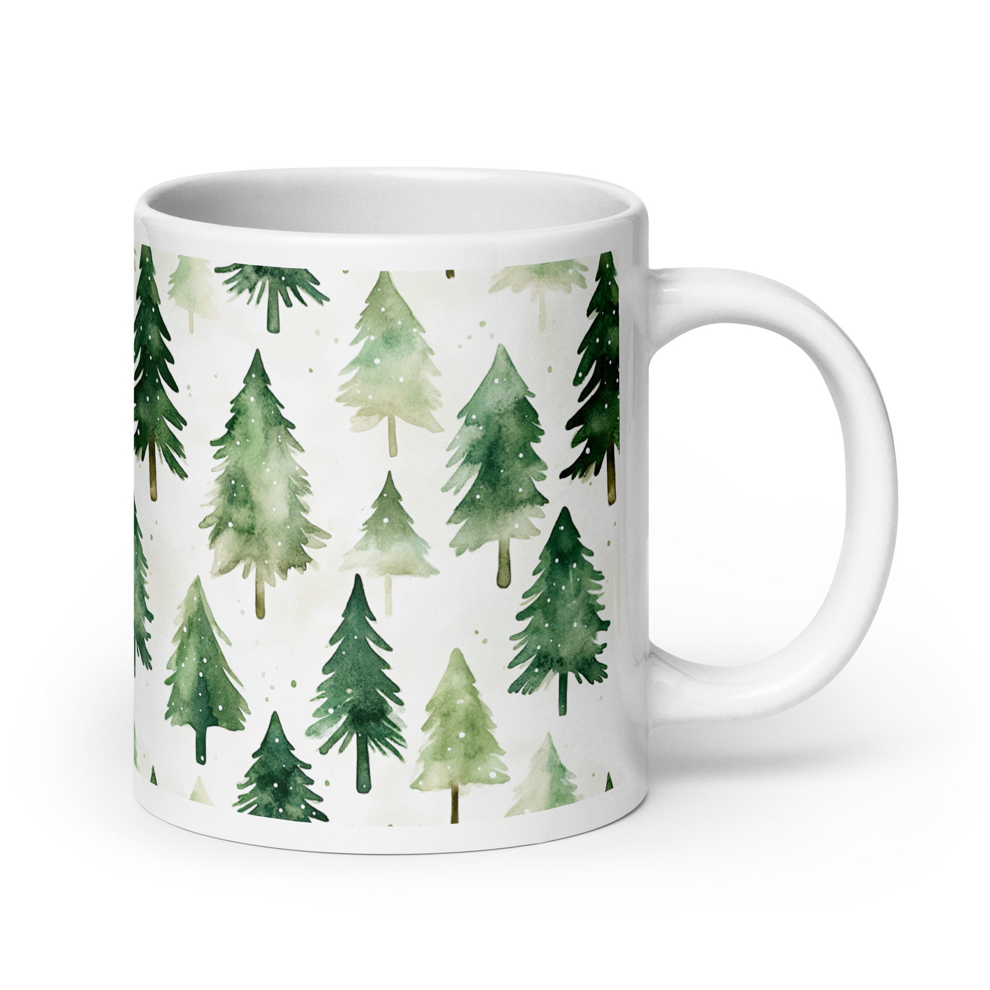 Mug - Christmas Evergreen Trees – maude mugs